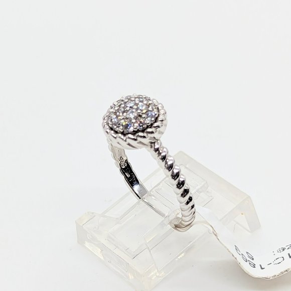Jewelry | Cz 925 Sterling Silver Promise Ring | Poshmark